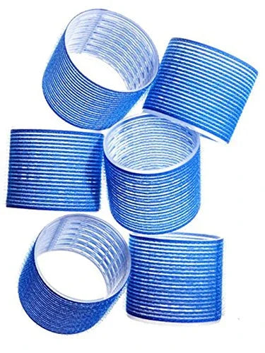 Joe Superior Hair Rollers Blue Big Size 6pcs – Izzat Daouk Lebanon