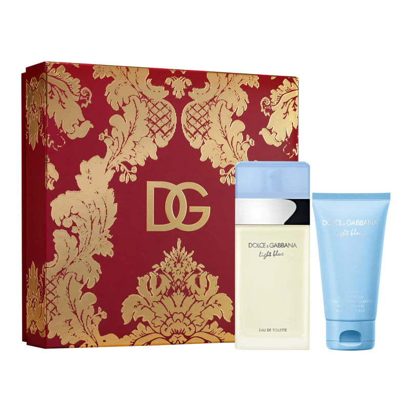 Dolce & Gabbana Light Blue Fragrance Coffret Eau De Toilette – IZZAT ...