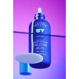 ULTRA VIOLETTE Fave Fluid SPF 50ᐩ Ultralight Fragrance Free Skinscreen ...