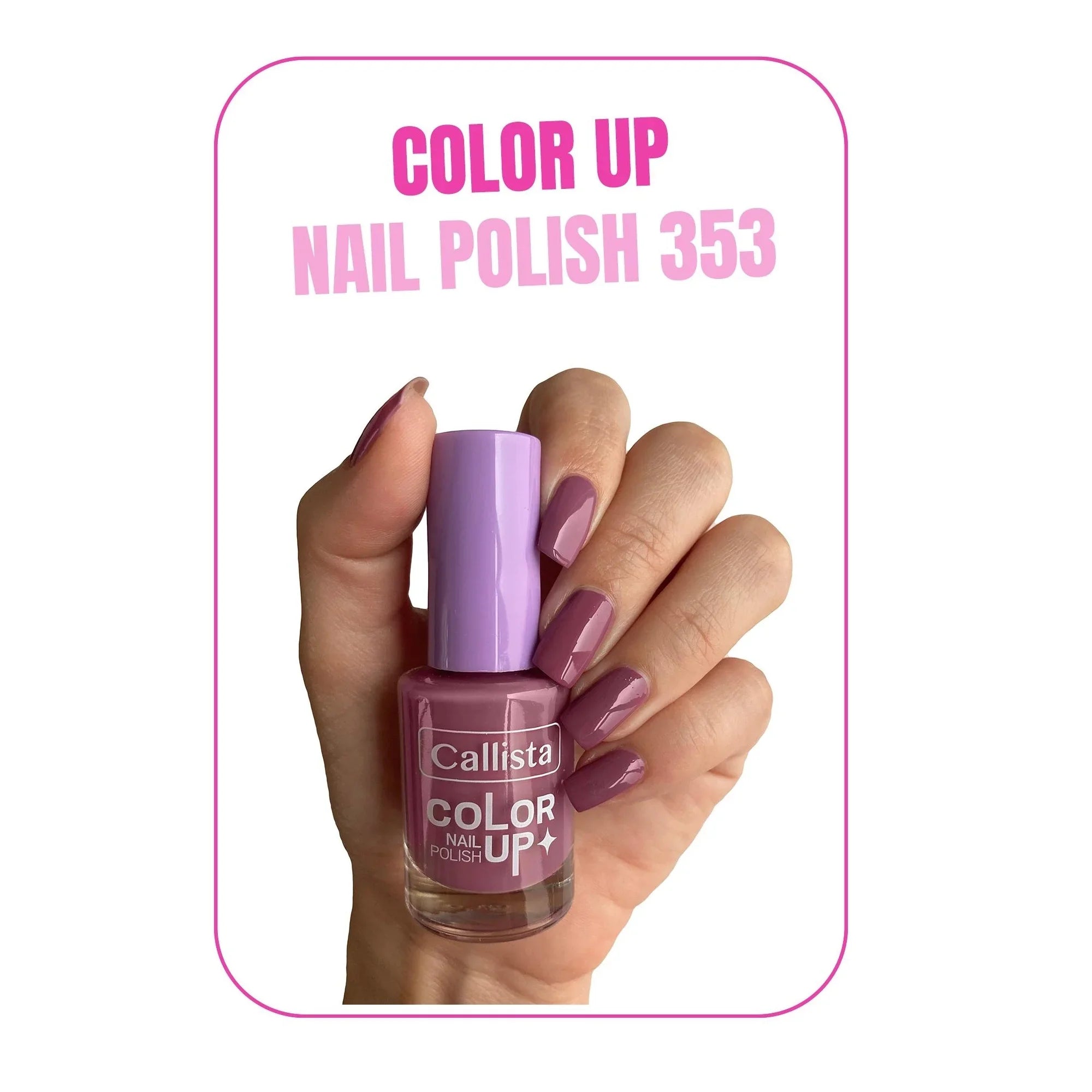 Callista Color Up Nail Polish 353 Violet Hill – Izzat Daouk Lebanon