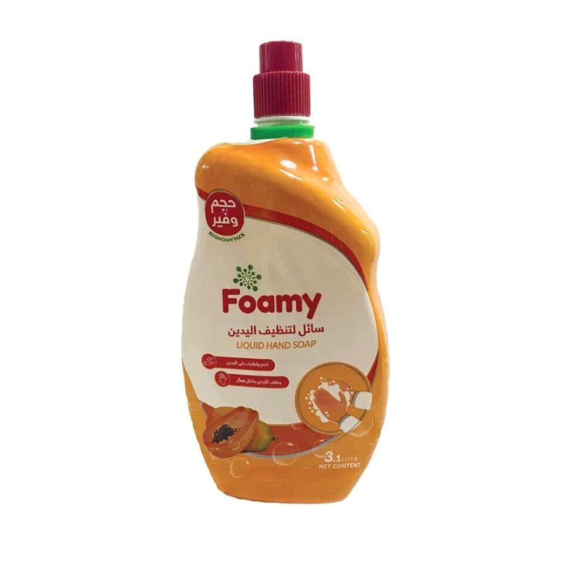 Foamy Liquid Hand Soap Papaya 3.lL – IZZAT DAOUK Lebanon