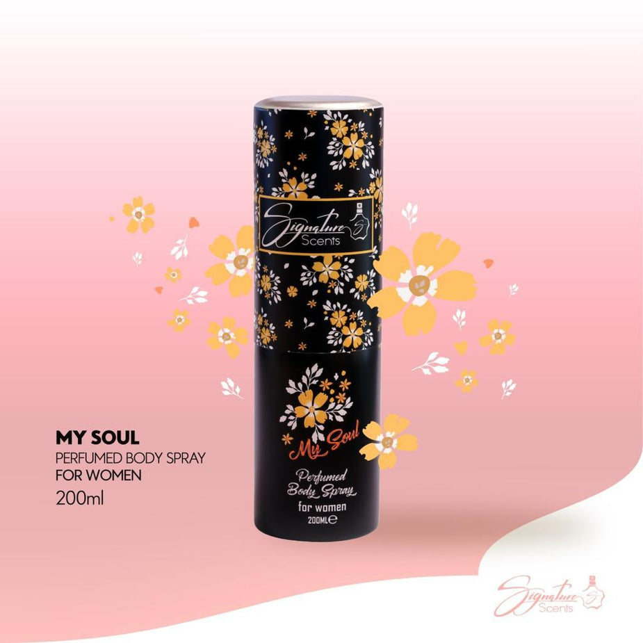 Signature Scents My Soul Perfumed Body Spray 200ml – IZZAT DAOUK Lebanon